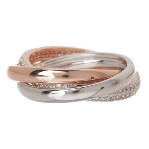 Nadri | Jewelry | Nadri Trinity Eternity Pave Cz Ring | Poshmark